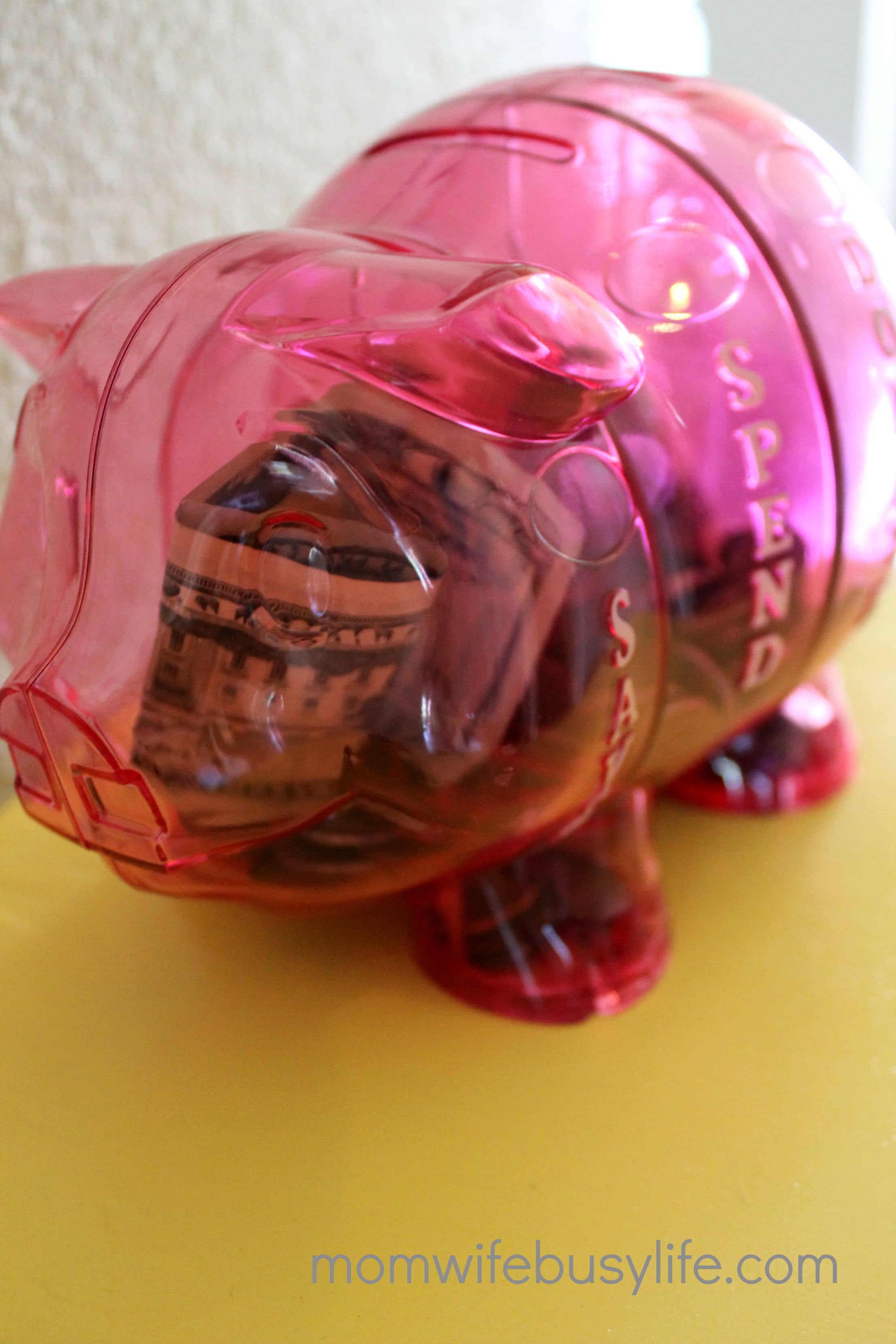 piggy bank - Mom. Wife. Busy Life.