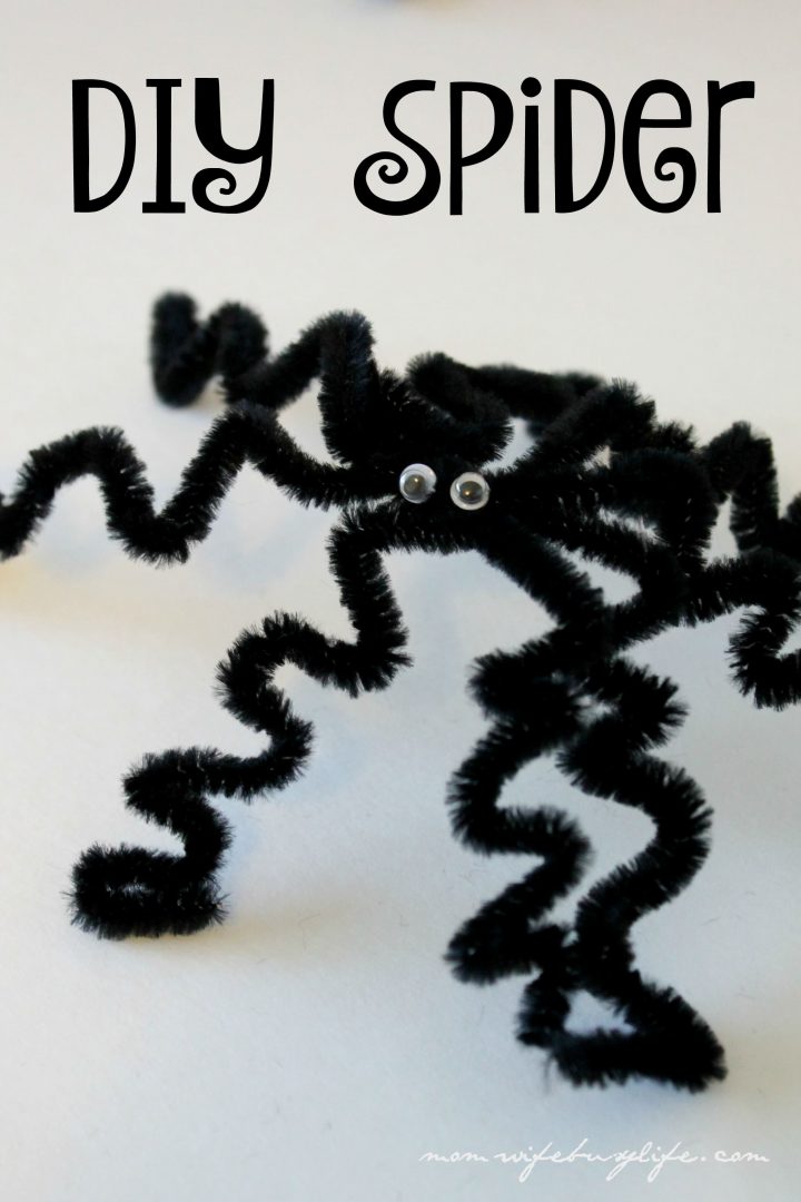 DIY Spider Craft - Mom. Wife. Busy Life.