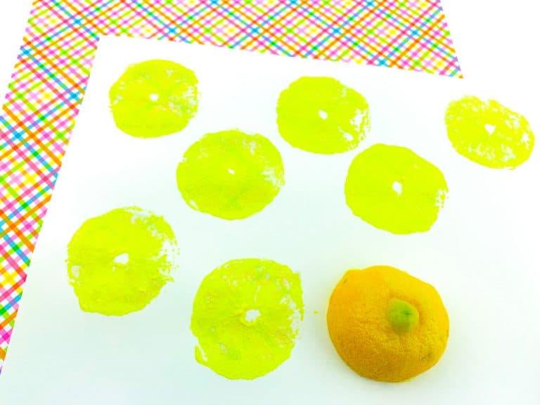 Lemon Painting Activity for Kids - Mom. Wife. Busy Life.