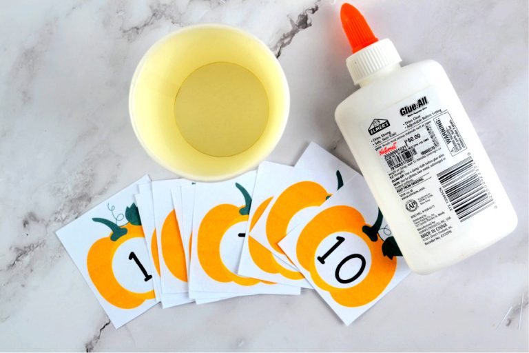 Fall Pumpkin Counting from 1-10 Activity for Kids - Mom. Wife. Busy Life.