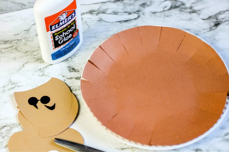 Monkey Paper Plate Craft for Kids - Mom. Wife. Busy Life.