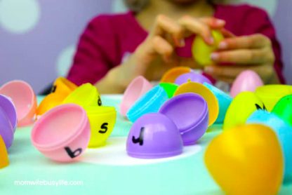 Easter Egg Letter Matching Game - Mom. Wife. Busy Life.