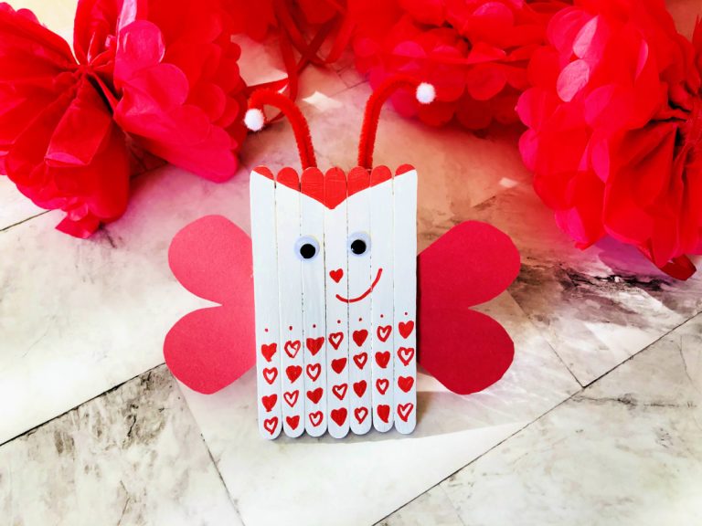 Love Bug Popsicle Stick Craft - Mom. Wife. Busy Life.