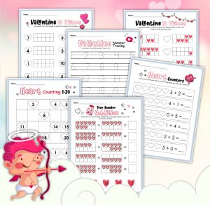 Printable Valentine's Day Math Activities - Mom. Wife. Busy Life.