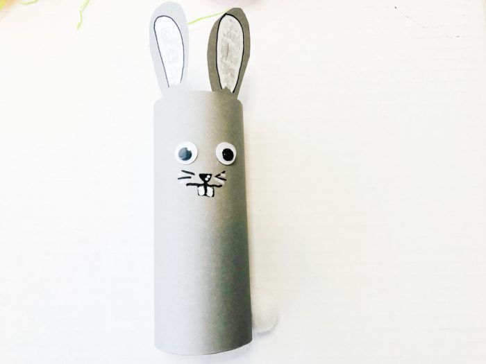 Easter Bunny Toilet Paper Roll Craft - Mom. Wife. Busy Life.