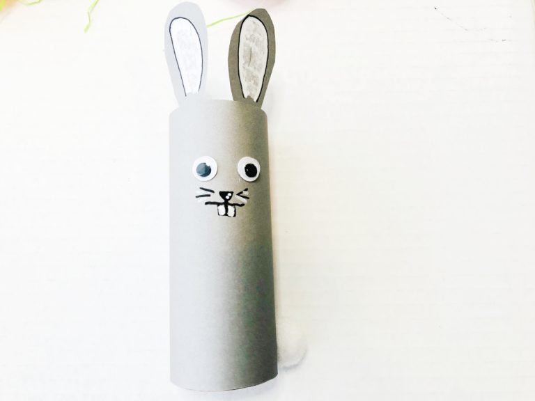 Easter Bunny Toilet Paper Roll Craft - Mom. Wife. Busy Life.