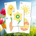 Printable Easter Q Tip Painting Activity - Mom. Wife. Busy Life.
