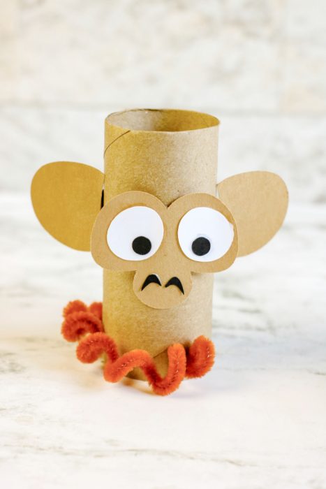Monkey Toilet Paper Roll Craft - Mom. Wife. Busy Life.