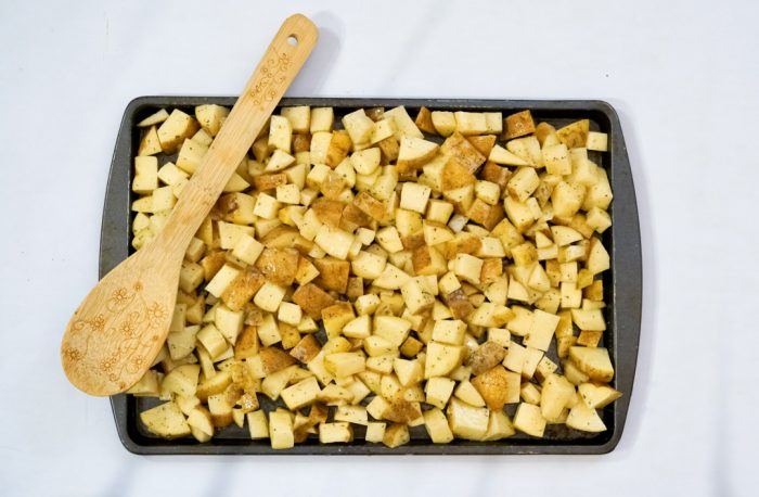 Sheet Pan Ranch Seasoned Potatoes - Mom. Wife. Busy Life.