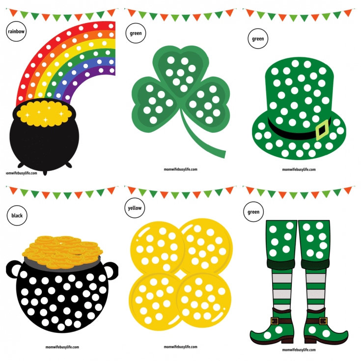 St. Patrick's Day Q Tip Painting - Mom. Wife. Busy Life.