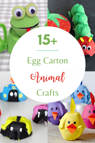 Egg Carton Animal Crafts - Mom. Wife. Busy Life.