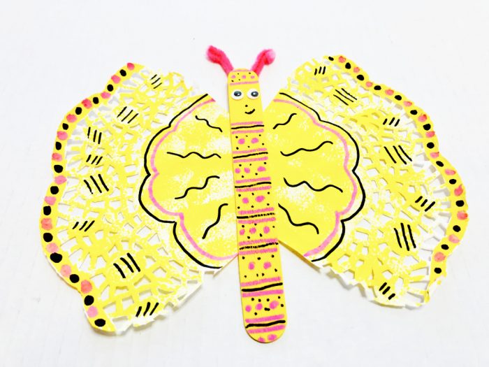 Butterfly Popsicle Stick Craft - Mom. Wife. Busy Life.