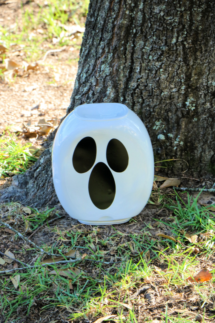 Laundry Pod Container Ghost Craft - Mom. Wife. Busy Life.