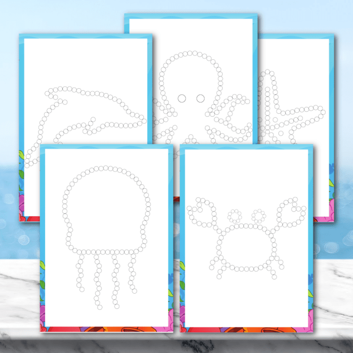 Q Tip Painting Templates - Mom. Wife. Busy Life.