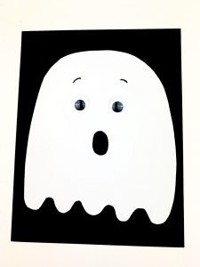 Construction Paper Ghost - Mom. Wife. Busy Life.