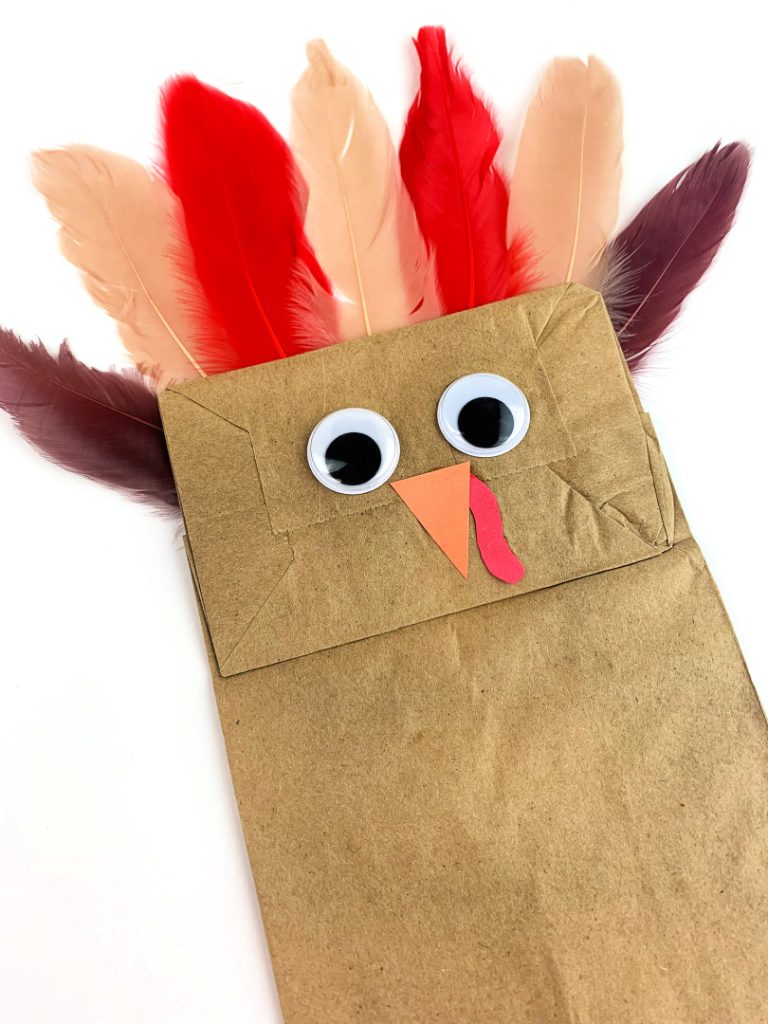 Paper Bag Turkey Craft - Mom. Wife. Busy Life.