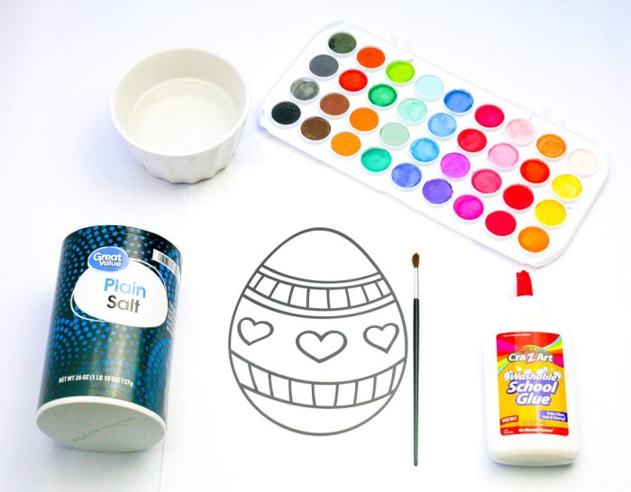 Salt Painted Easter Eggs - Mom. Wife. Busy Life.