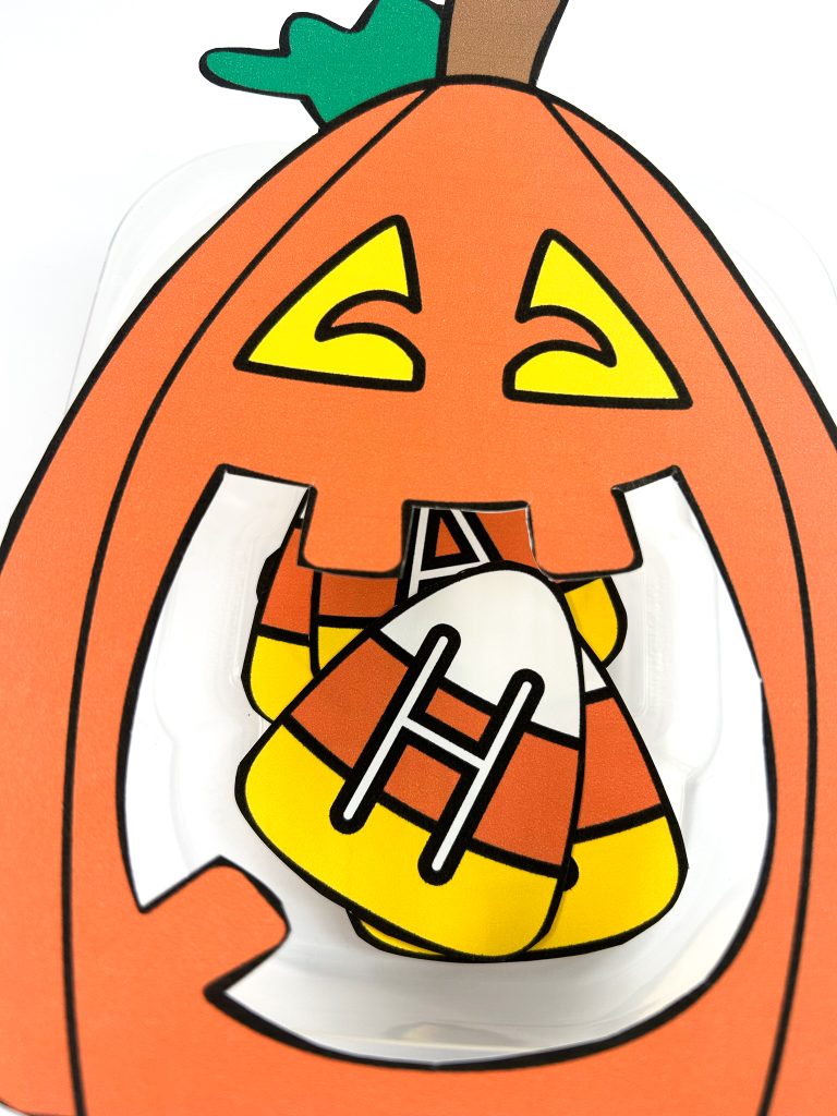 Free Printable Jack-o-Lantern Alphabet Candy Corn Game - Mom. Wife ...