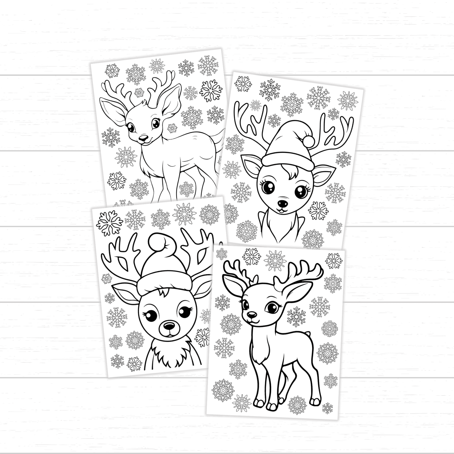 Reindeer Coloring Pages - Mom. Wife. Busy Life.