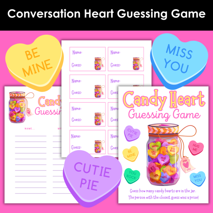 Fun Valentine’s Day Activity for Kids: Conversation Heart Candy ...