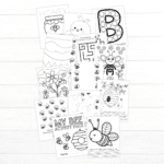 Printable Bee Activity Pack - Mom. Wife. Busy Life.