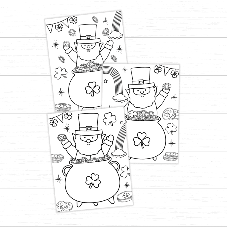 Printable Leprechaun Coloring Pages - Mom. Wife. Busy Life.