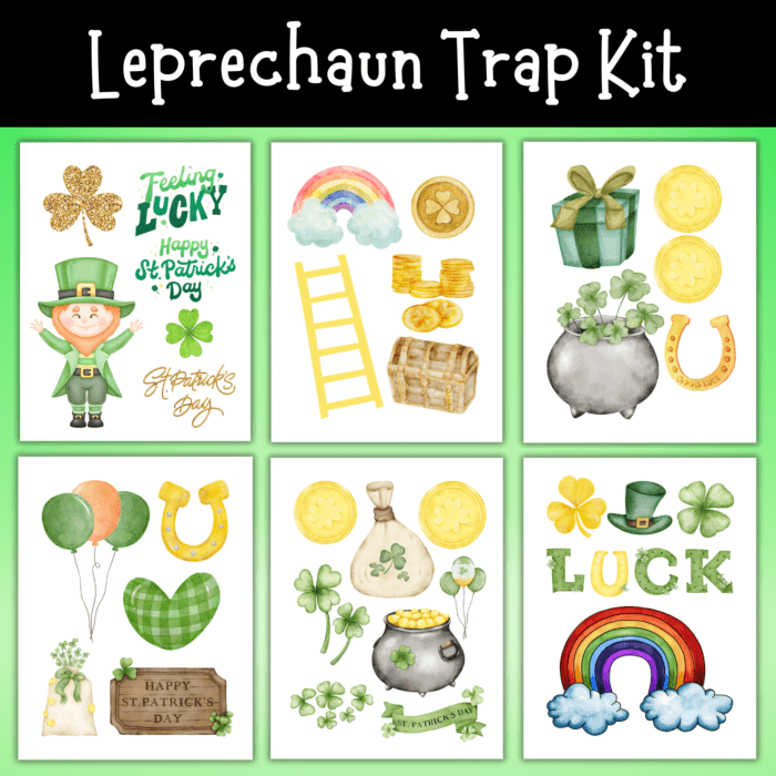 Printable Leprechaun Trap Kit - Mom. Wife. Busy Life.