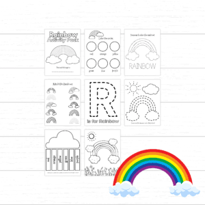 Printable Rainbow Activity Pack - Mom. Wife. Busy Life.