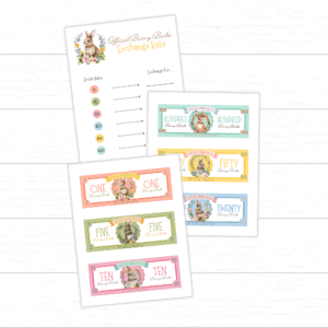 Printable Easter Bunny Bucks - Mom. Wife. Busy Life.
