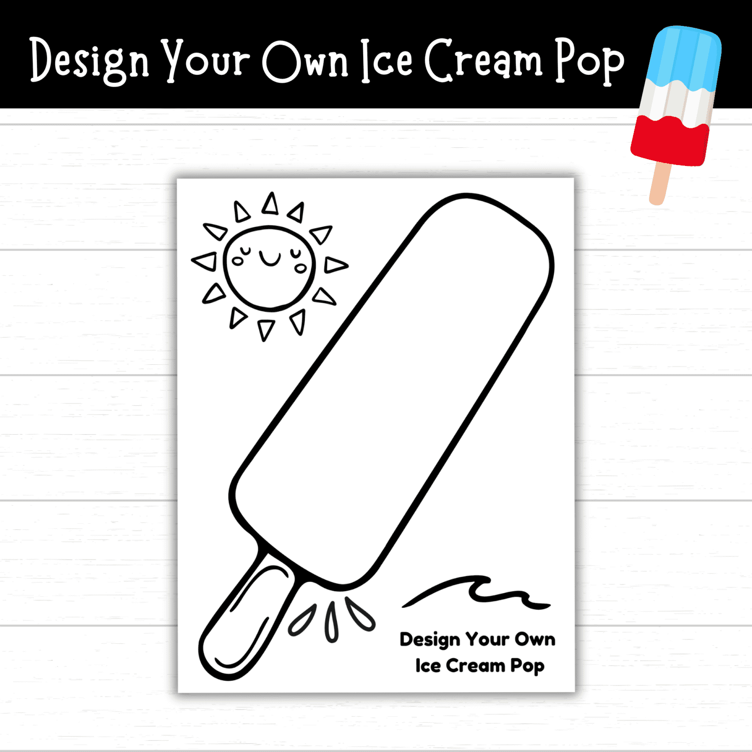 Design Your Own Ice Cream Pop - Mom. Wife. Busy Life.