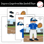 Printable Disguise a Gingerbread Man Baseball Player - Mom. Wife. Busy ...