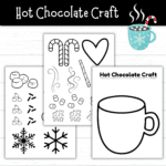Printable Hot Chocolate Craft - Mom. Wife. Busy Life.