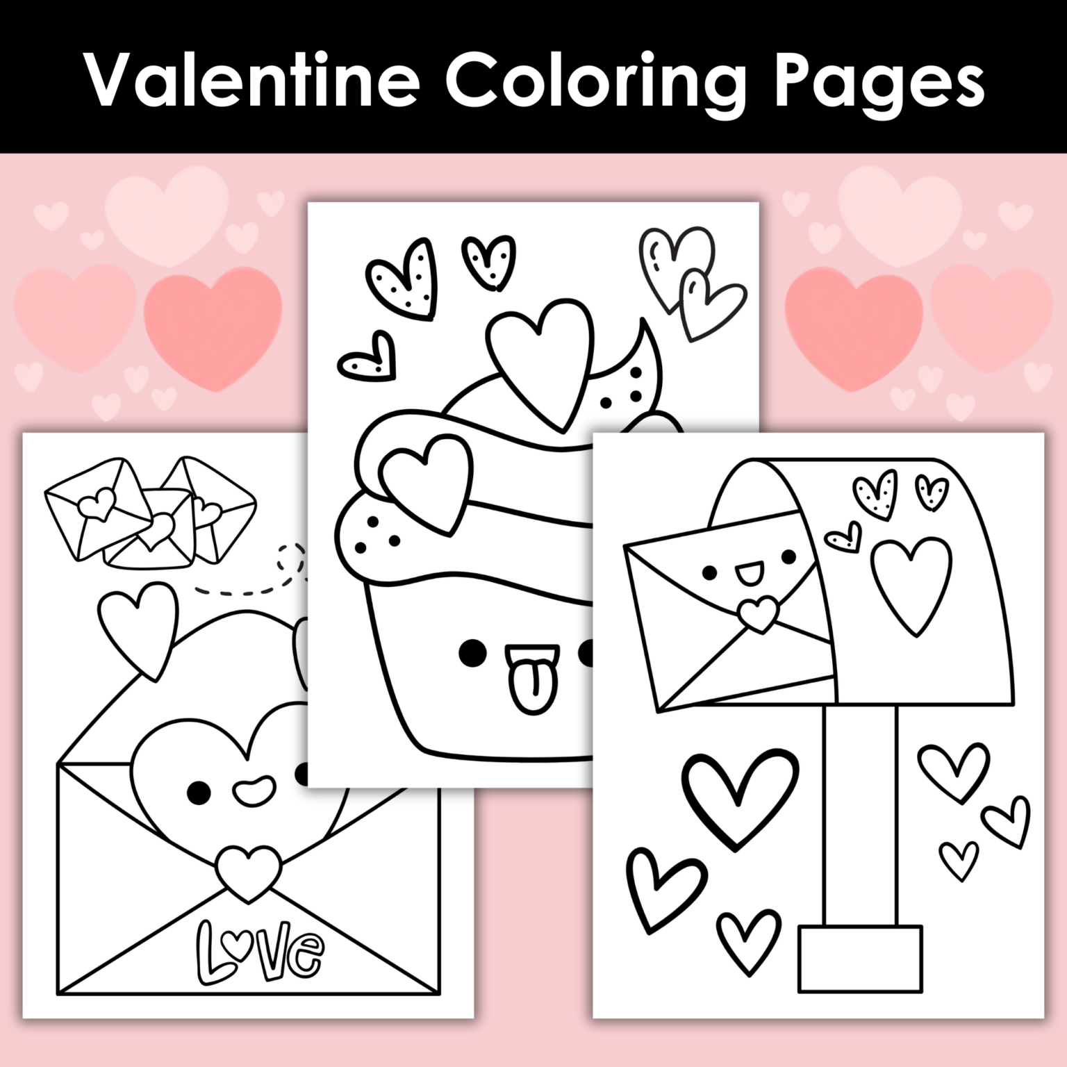 Printable Valentine's Day Coloring Pages for Kids - Mom. Wife. Busy Life.