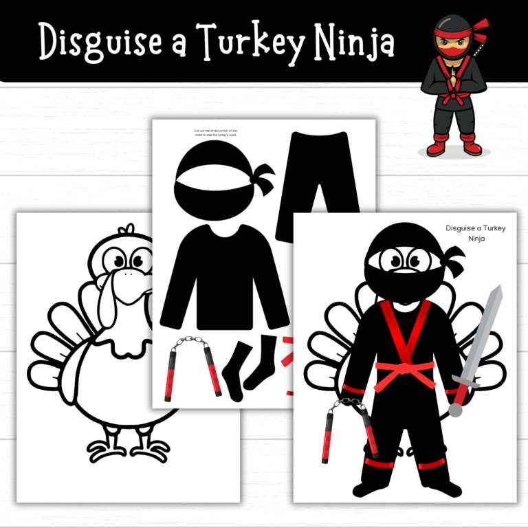 Ninja Turkey Disguise - Mom. Wife. Busy Life.