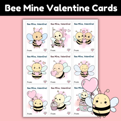 31+ Printable Valentine Cards for Kids - Mom. Wife. Busy Life.