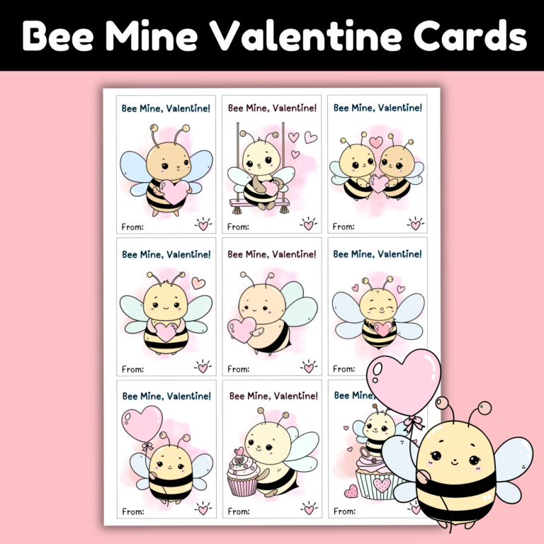 31+ Printable Valentine Cards for Kids - Mom. Wife. Busy Life.