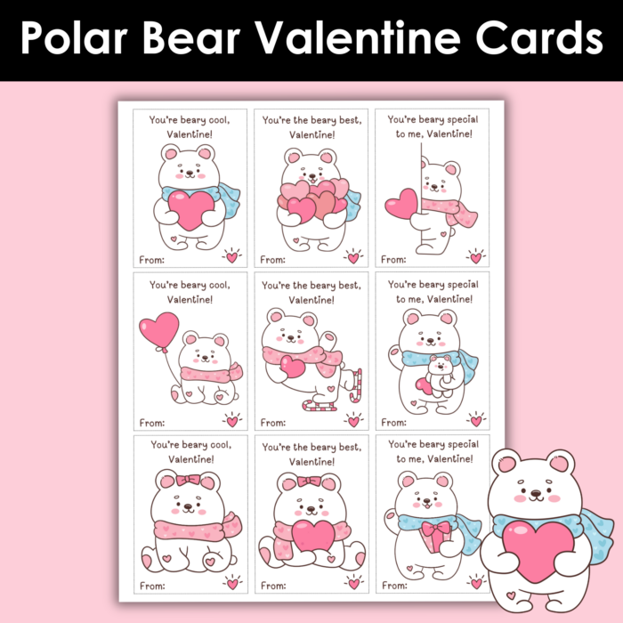 31+ Printable Valentine Cards for Kids - Mom. Wife. Busy Life.
